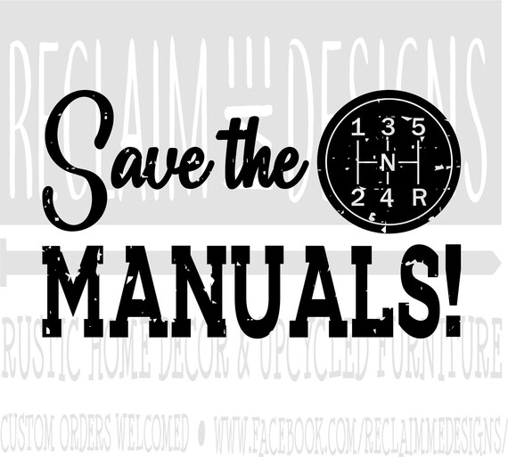Save the Manuals PNG File for Sublimation | Etsy