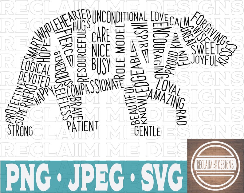 Nona Bear Word Art PNG,SVG, and JPEG File - Etsy