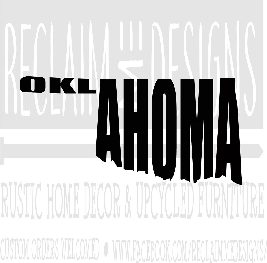 Oklahoma Wordart Svg,png,and JPEG File - Etsy