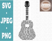 Bruce Springsteen SVG/PNG Digital Download Bruce Springsteen - Etsy Canada