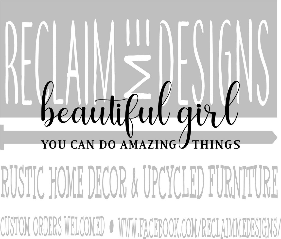 Beautiful Girl SVG and PNG File - Etsy