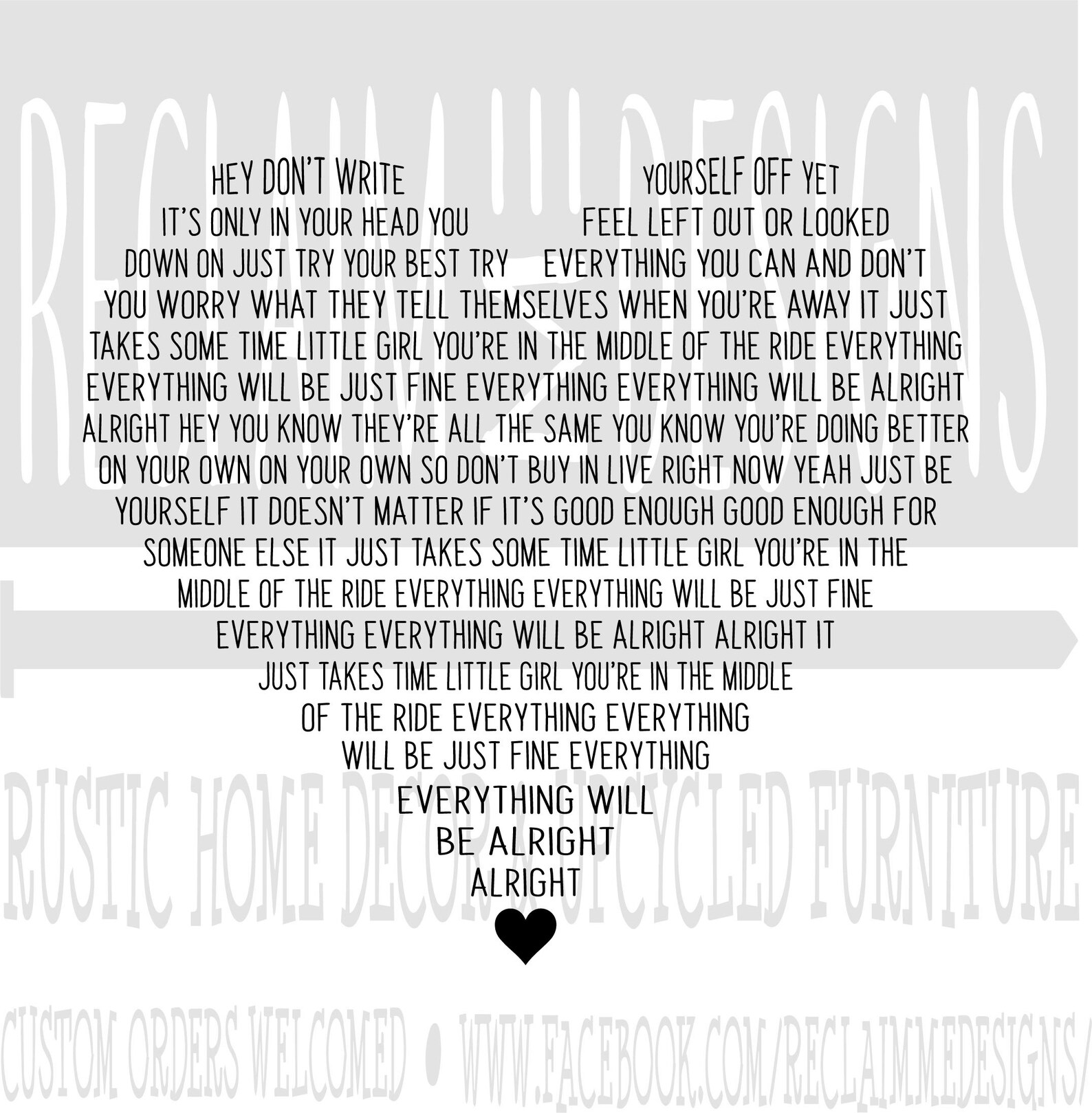 The Middle Heart Shaped SVG,PNG, and JPEG File - Etsy