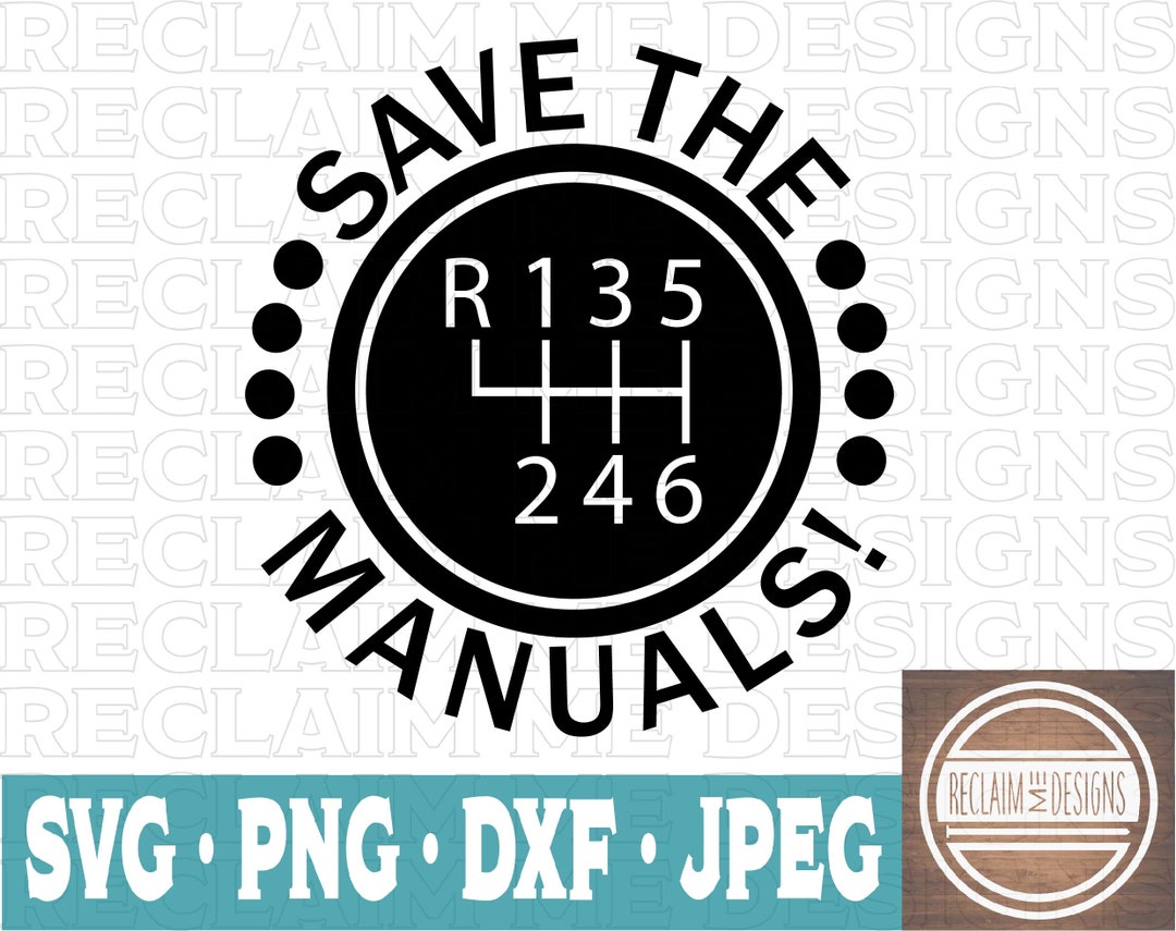 Save the Manuals SVG,PNG,DXF, and Jpeg File - Etsy
