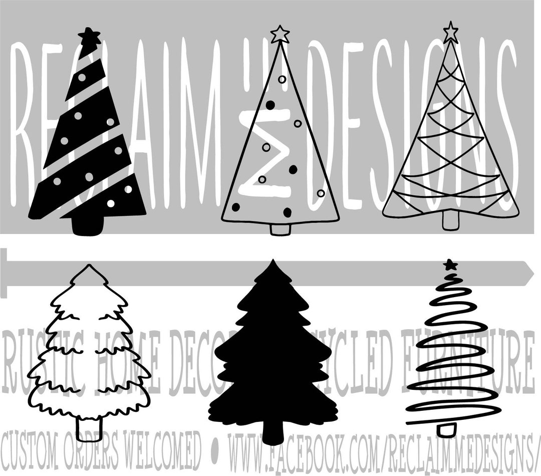 Christmas Tree SVG - Etsy