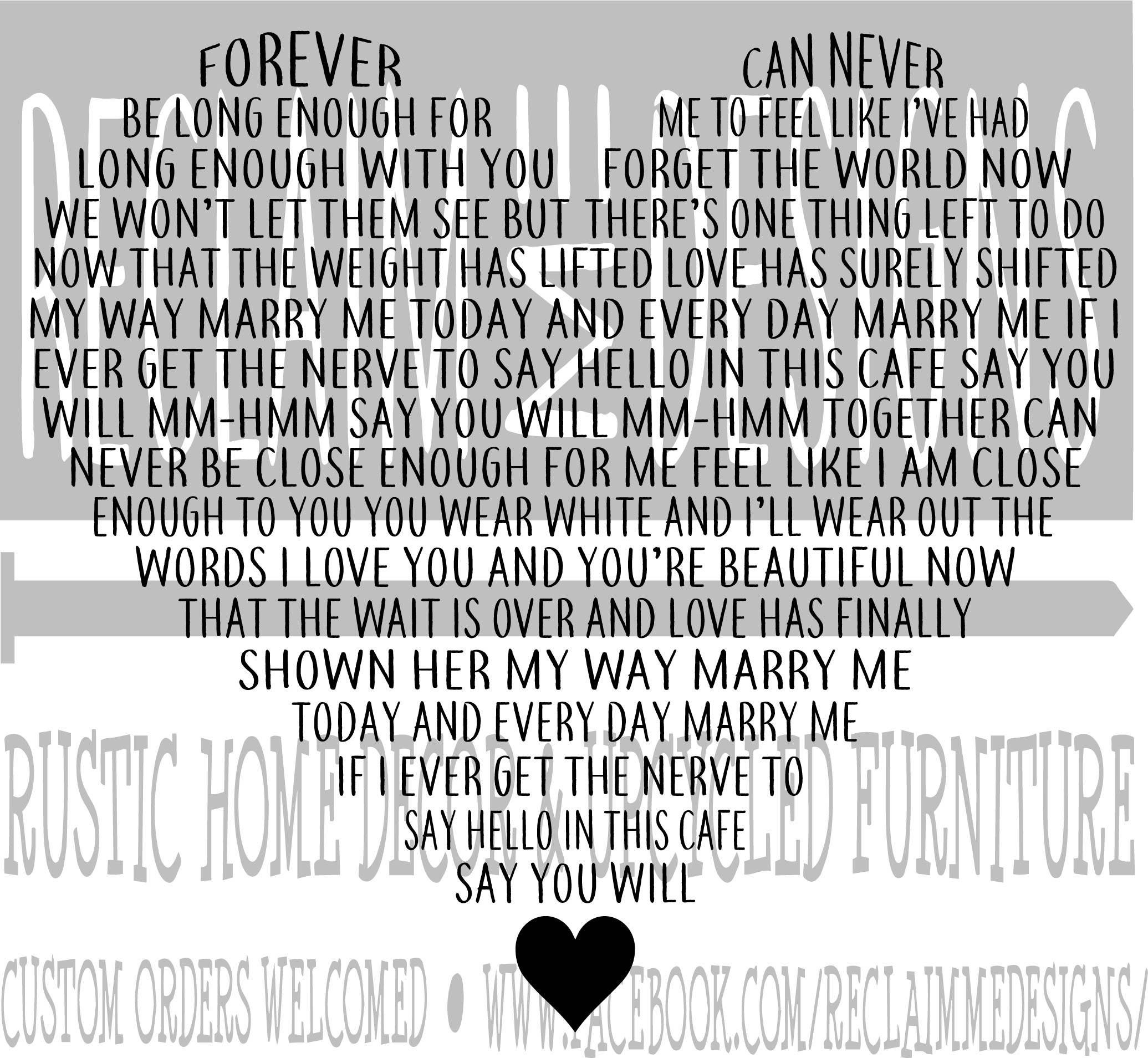 Marry Me Train Album Cover