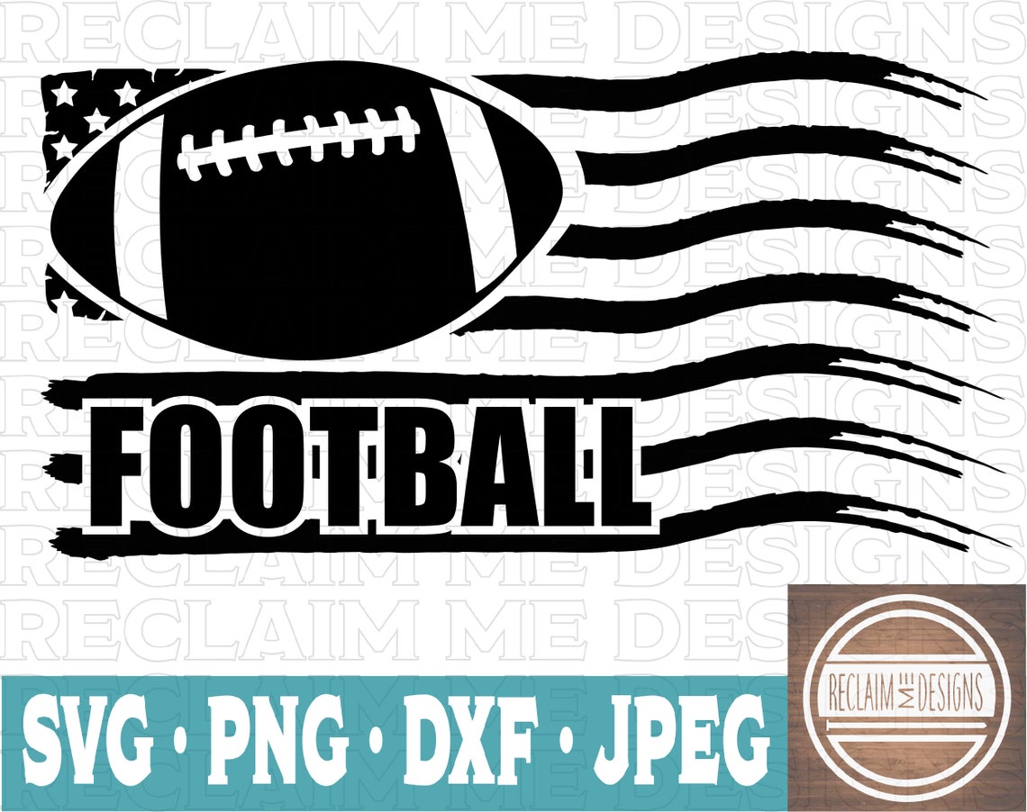 Football Flag SVG,PNG,JPEG, and Dxf File - Etsy