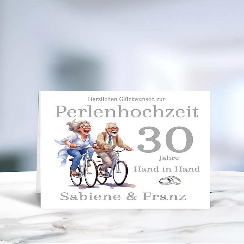 Stilvolle 30 Jahre Verheiratet Bild