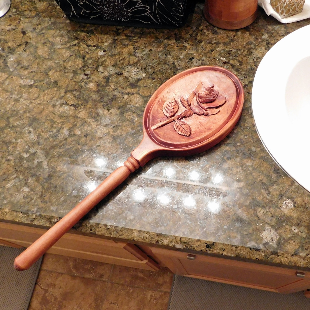 Hand Mirror | Wood Hand Mirror With Handle | Mir004 - Etsy