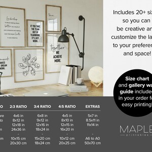 Team Office Decor, Set of 6 PRINTABLES, Teamwork Quotes, Motivational ...