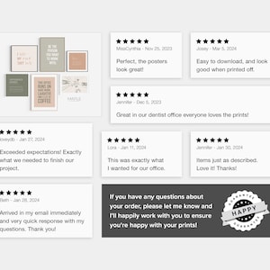 Team Office Decor, Set of 6 PRINTABLES, Teamwork Quote, Motivational ...