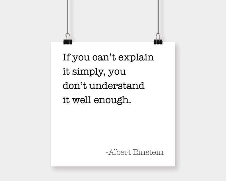 Classroom Decor Einstein Quote Print Printable Education - Etsy UK