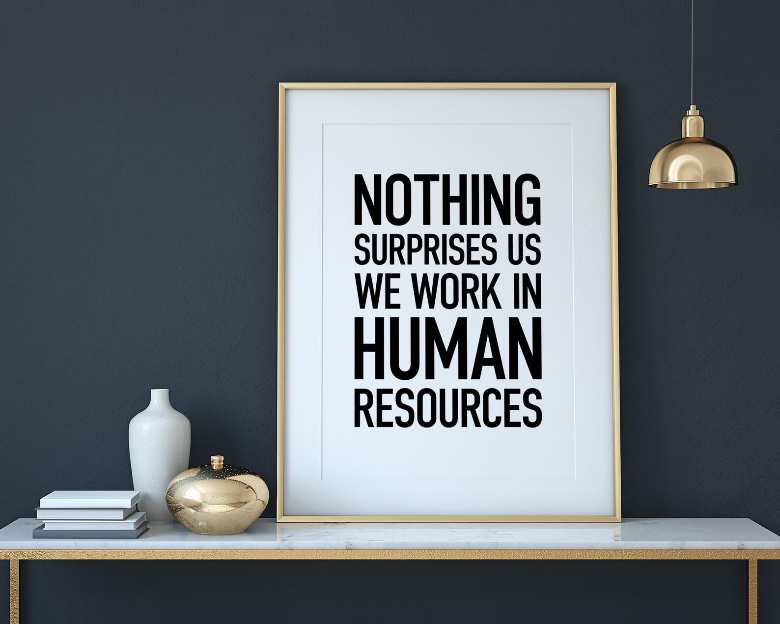 HR Office Decor Human Resources HR Humor Print Funny Team - Etsy