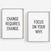 Office Decor for Women, Set of 6 PRINTABLES, Motivational Quotes, Home ...