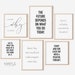 Motivational Posters, Set of 6 Prints, Home Office Decor for Women ...