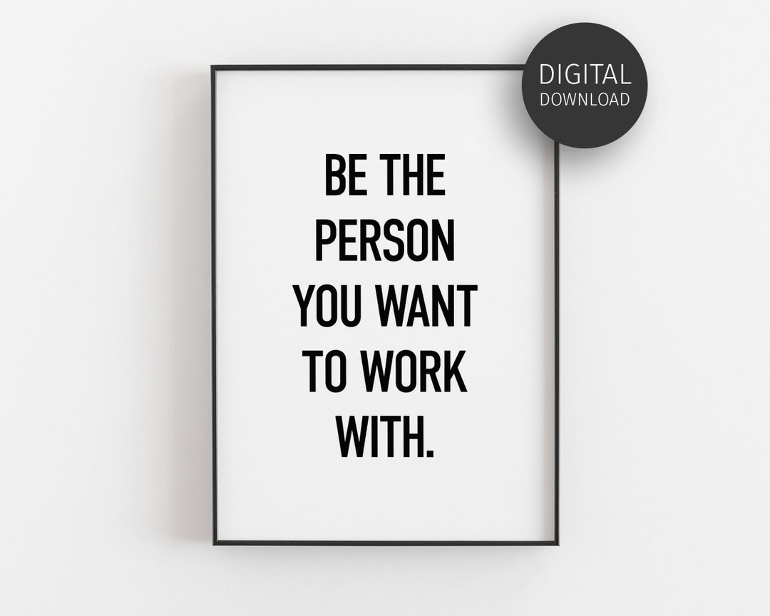 Office Wall Art, Teamwork Quotes, Office Decor Print, Workplace ...