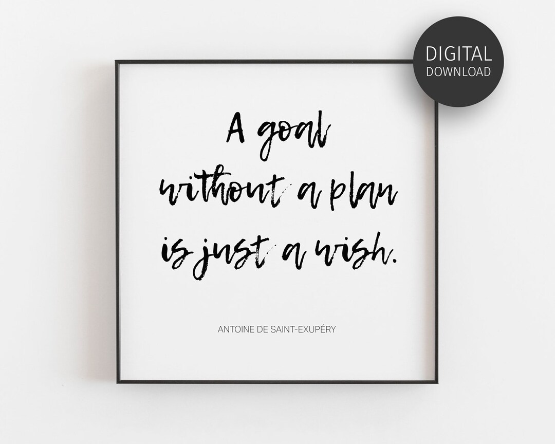 Saint-exupery Quote, Classroom Decor, Downloadable Prints, Entrepreneur ...