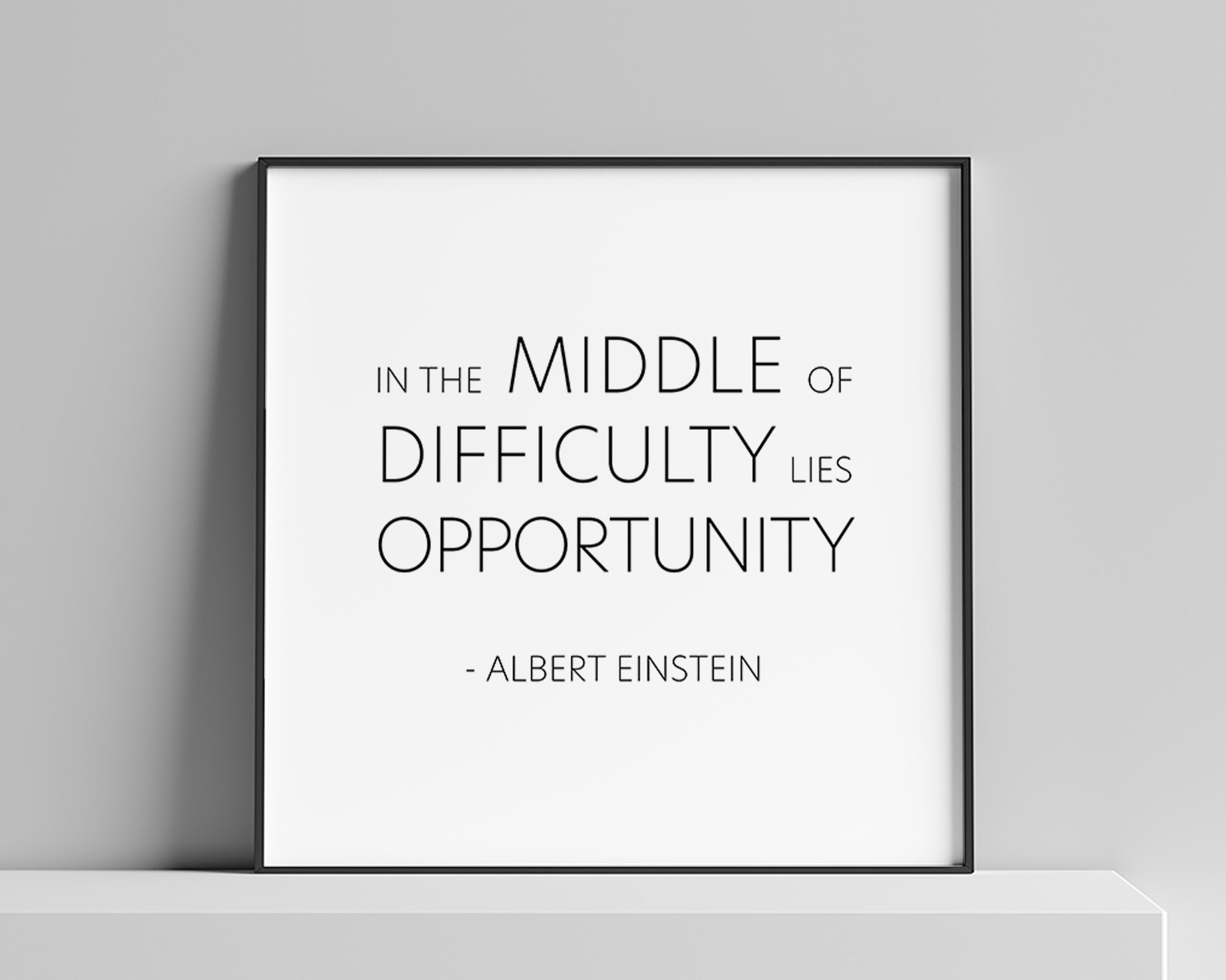 Einstein Quote Print Classroom Decor Printable Wall Art - Etsy