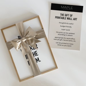 Motivational Poster, Printable Work Hard Quote, Home Office Prints ...