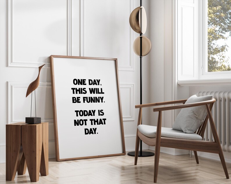 Dry Humour Classroom Poster, Printable Wall Art for High School Decor ...