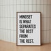 Motivational Wall Art, Growth Mindset Quote Print, Home Office Decor ...