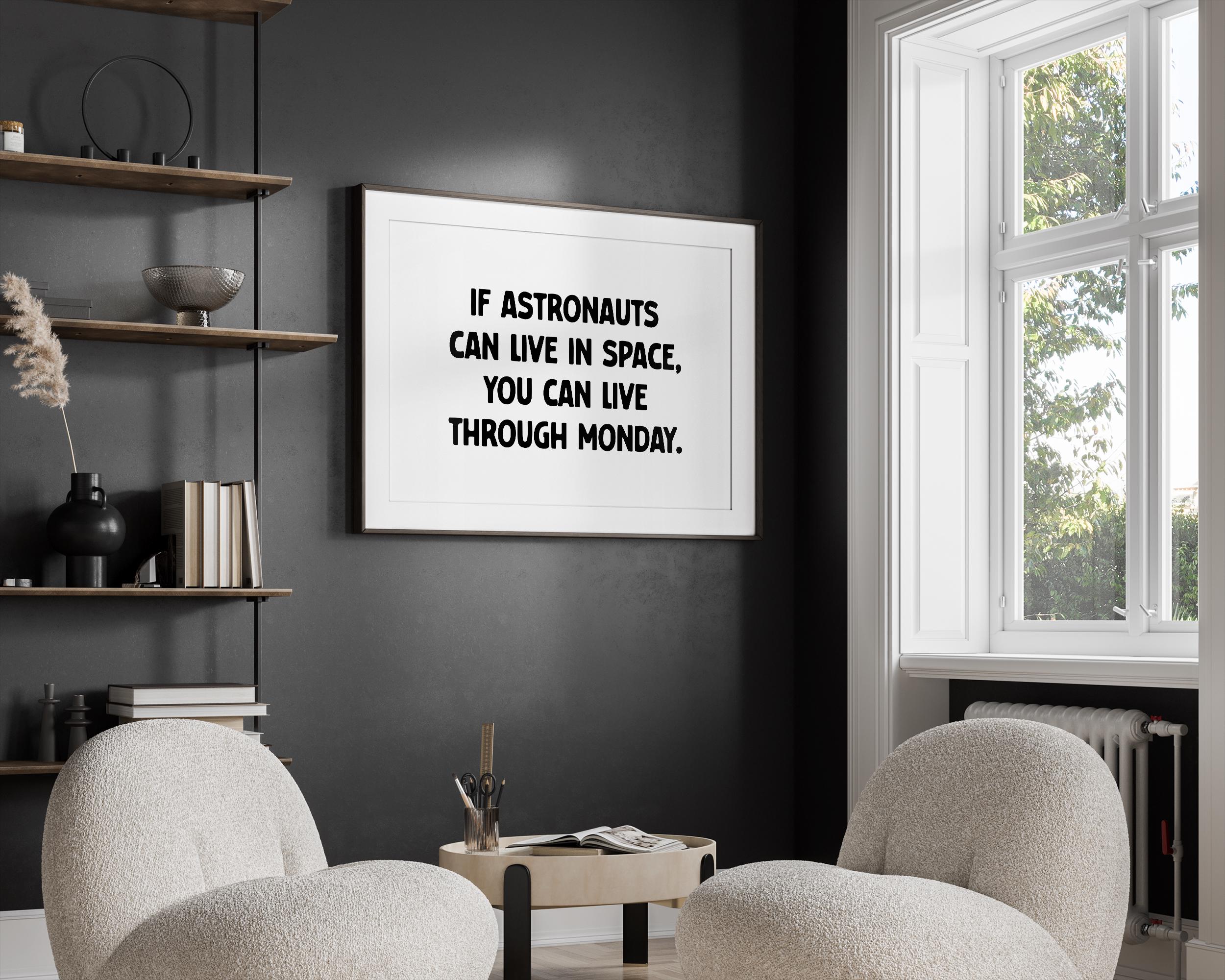 Classroom Poster, Funny Printable Wall Art for Motivational School ...