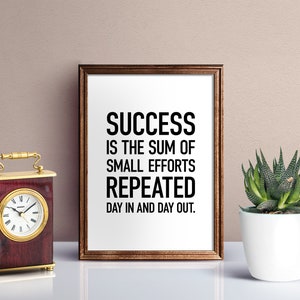 Motivational Print Printable Office Decor Classroom Decor - Etsy