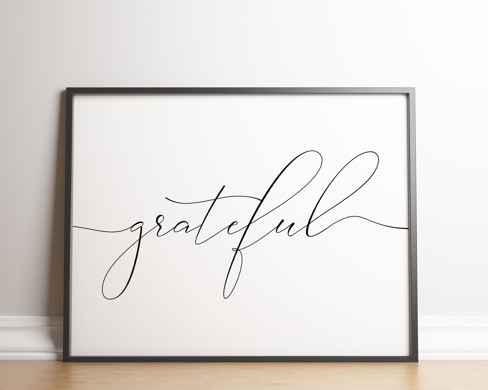 Gratitude Wall Art, Be Grateful Poster, Downloadable Prints ...