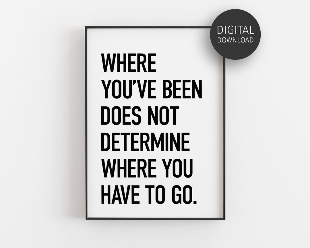 Motivational Life Quotes, Growth Mindset Poster, Printable Wall Art ...