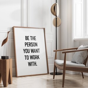 Office Wall Art, Teamwork Quotes, Office Decor Print, Workplace ...