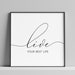 Live Your Best Life Print Downloadable Prints Inspirational - Etsy