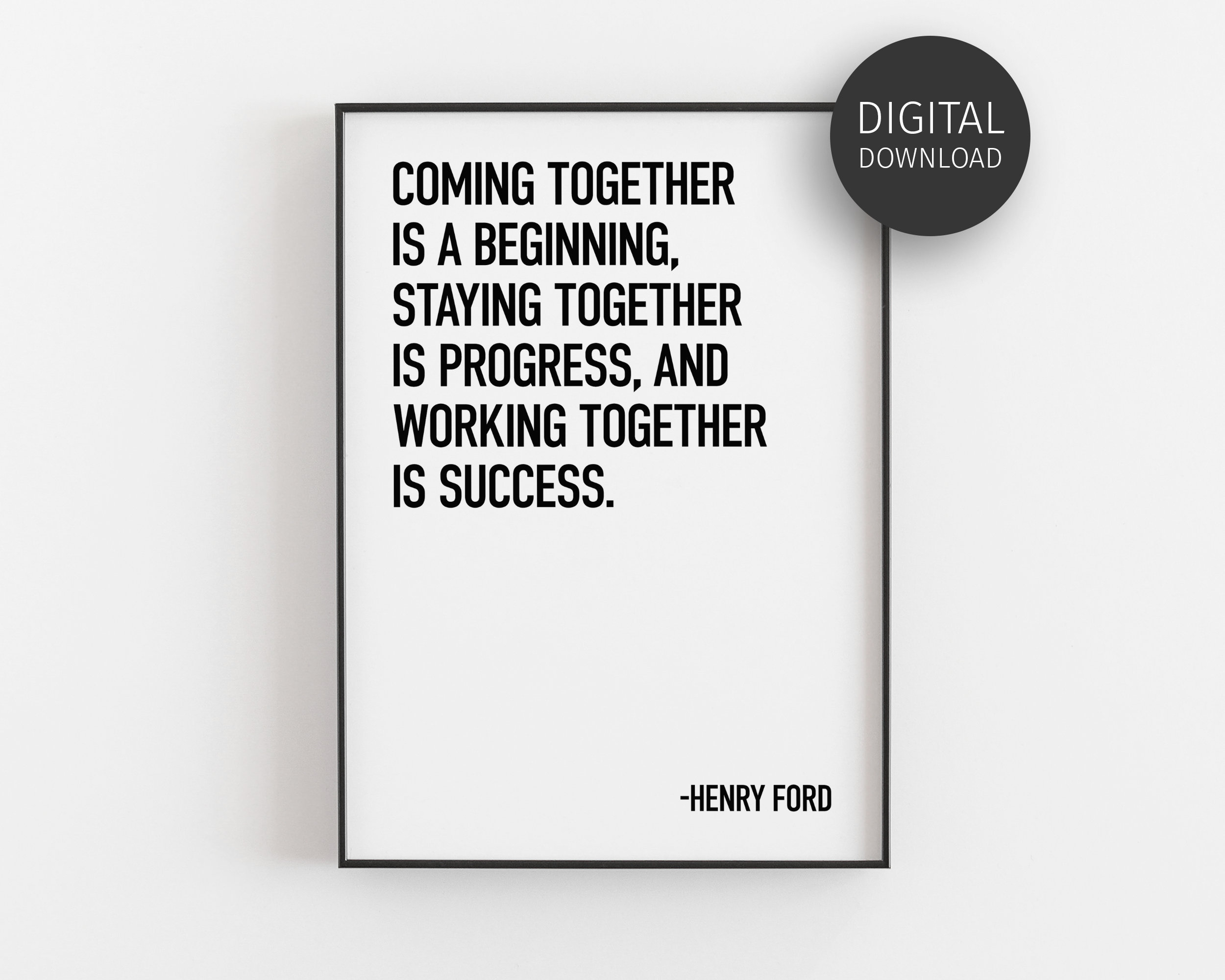 Teamwork Quotes Henry Ford