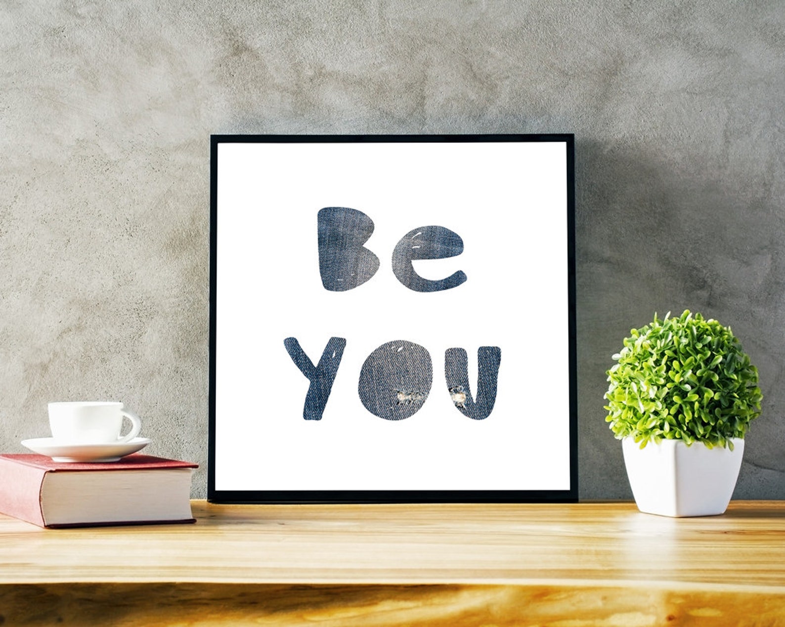 Be You Classroom Decor Downloadable Prints Inspirational | Etsy