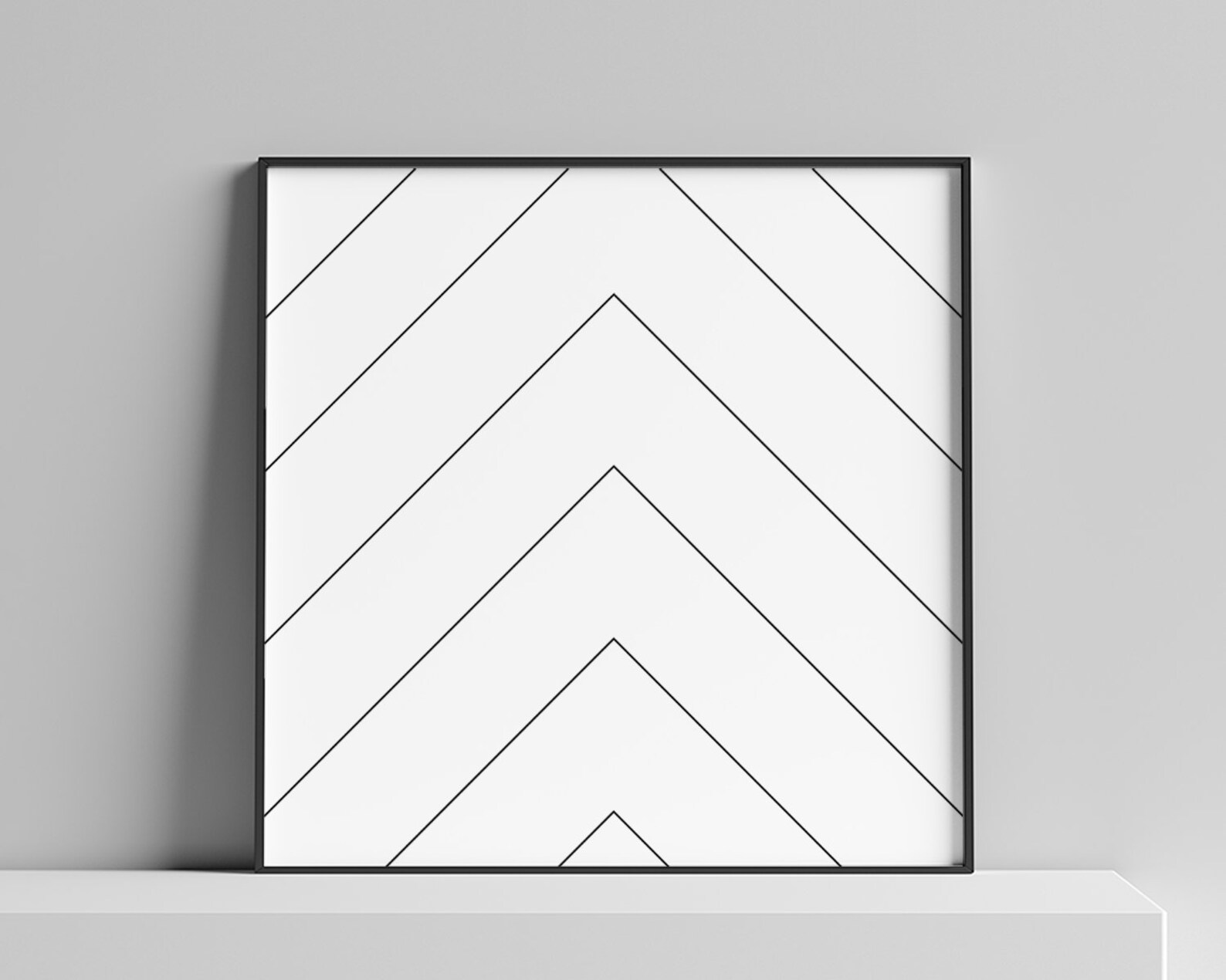 Lines Art Print Geometric Wall Art Downloadable Print | Etsy