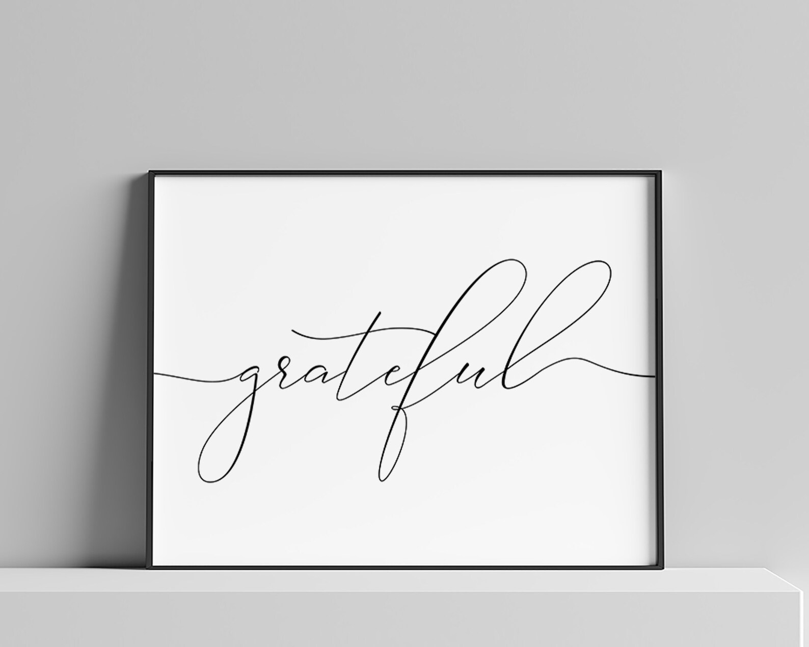 Gratitude Wall Art, Be Grateful Poster, Downloadable Prints ...
