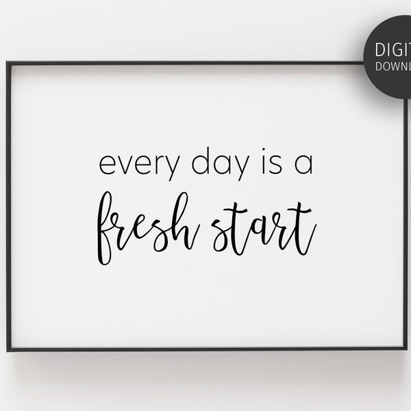 Fresh Start - Etsy