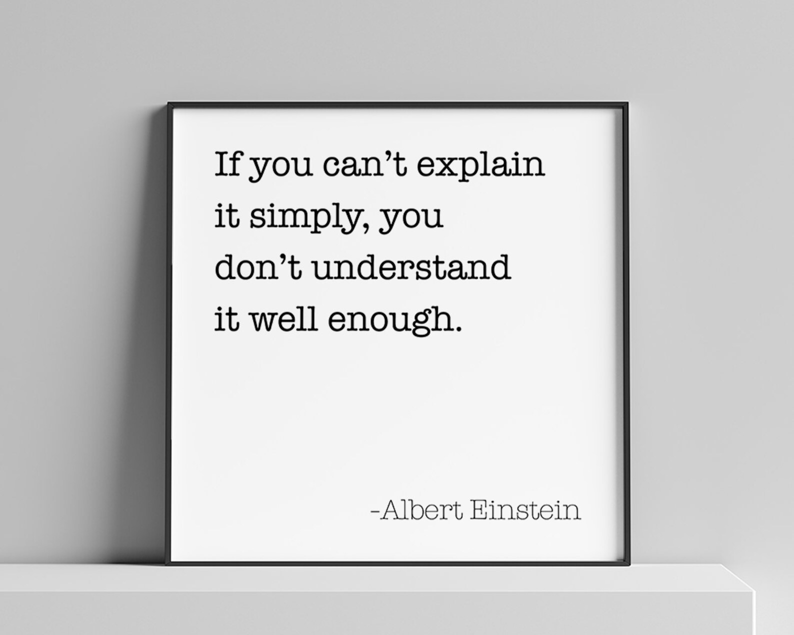 Classroom Decor Einstein Quote Print Printable Education - Etsy UK
