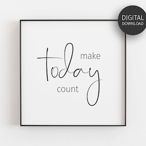 Inspirational Quote, Bedroom Wall Art, Downloadable Prints, Classroom ...