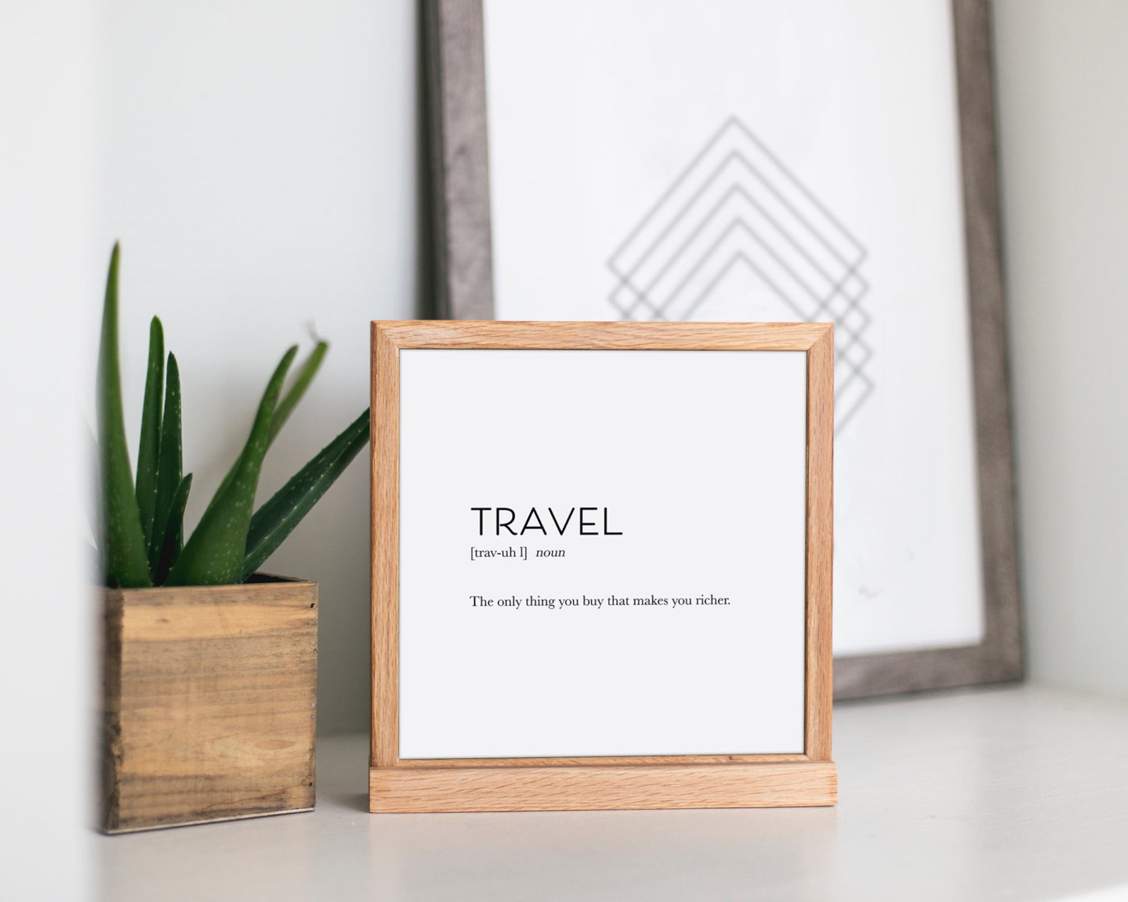 Travel Definition, Definition Print, Downloadable Print, Minimalist ...