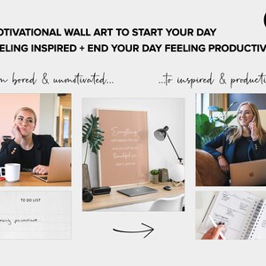 Motivational Posters Gallery Set of 6 Prints, Printable Inspirational ...