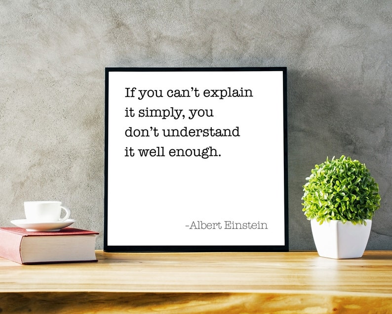 Classroom Decor Einstein Quote Print Printable Education - Etsy UK