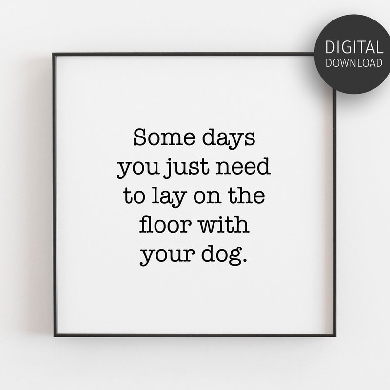 Dog Quote Print - Etsy