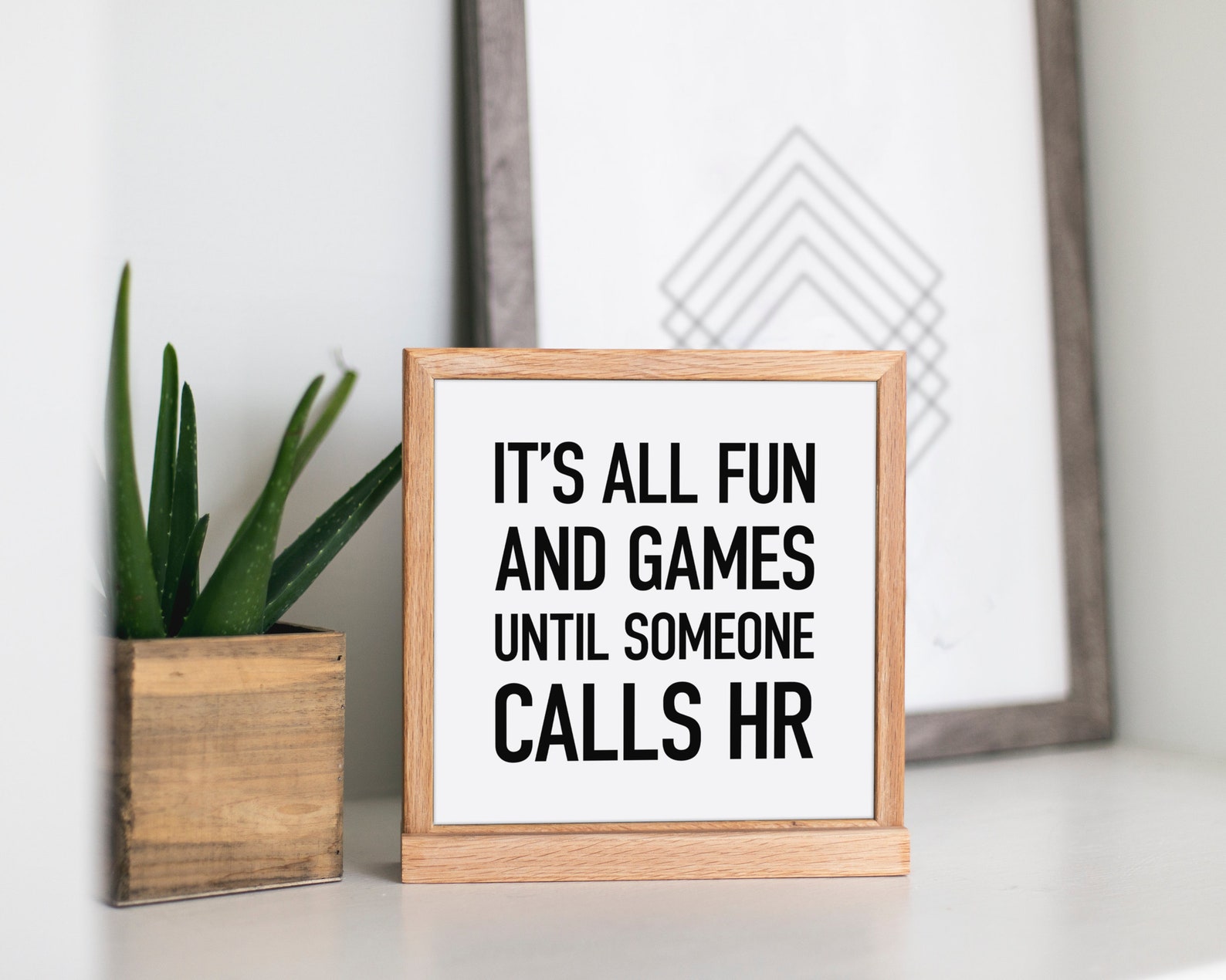 HR Office Decor HR Poster HR Wall Art Hr Director Gifts - Etsy