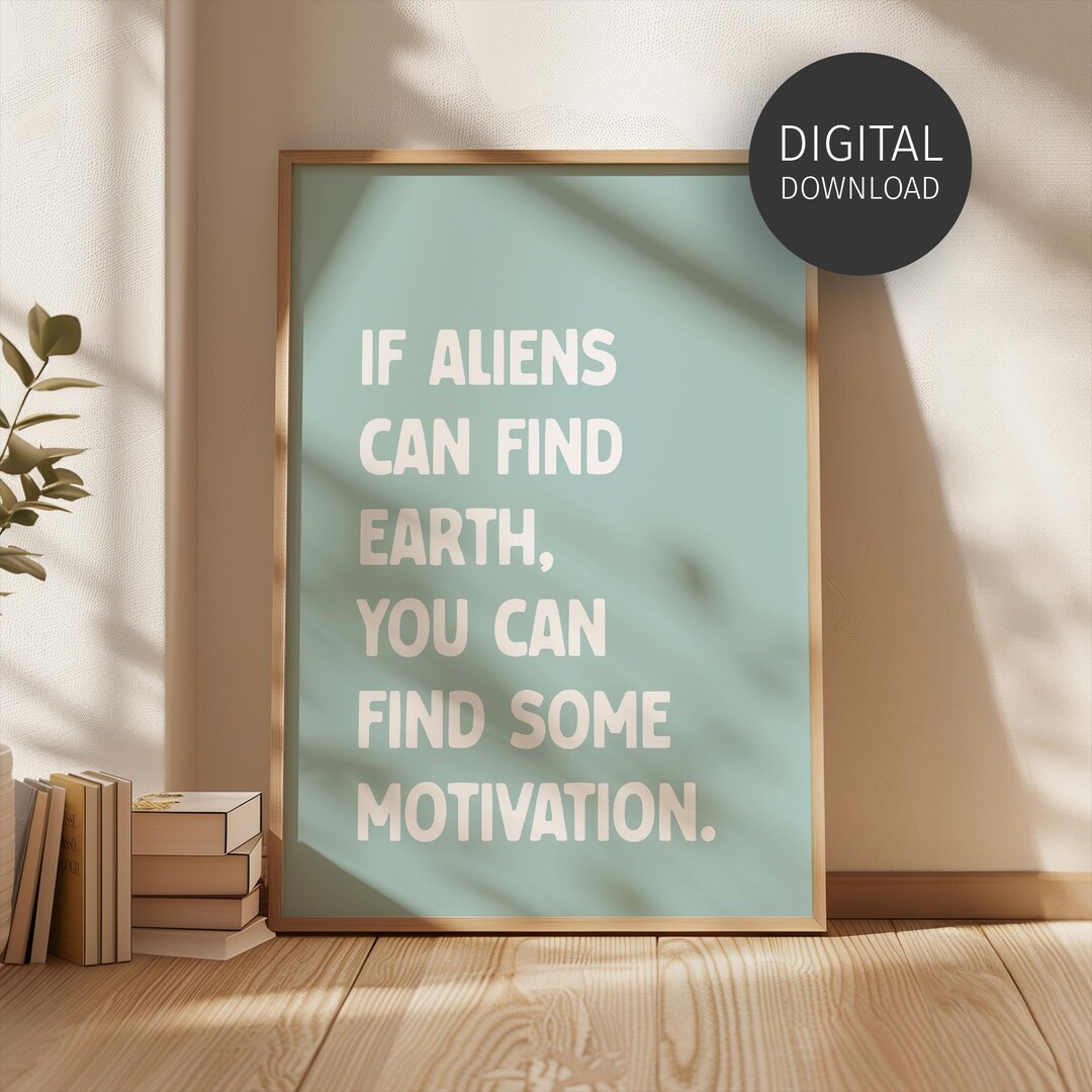 Funny Classroom Poster, Teal Printable Wall Art for High School Decor ...