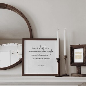 Inspirational Quote, Anne Frank Print, Downloadable Prints, Classroom ...