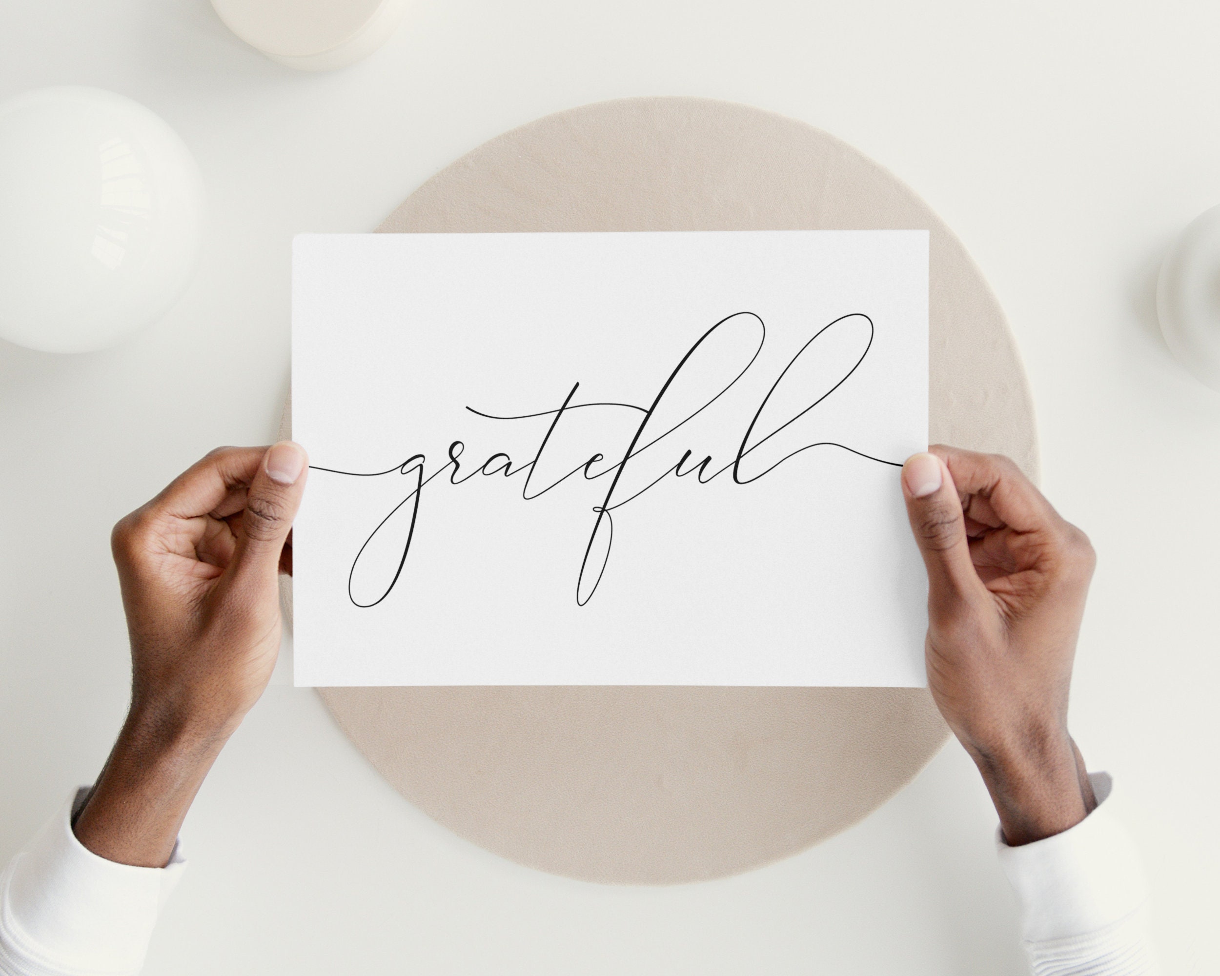 Gratitude Wall Art, Be Grateful Poster, Downloadable Prints ...