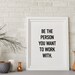 Office Wall Art, Teamwork Quotes, Office Decor Print, Workplace ...