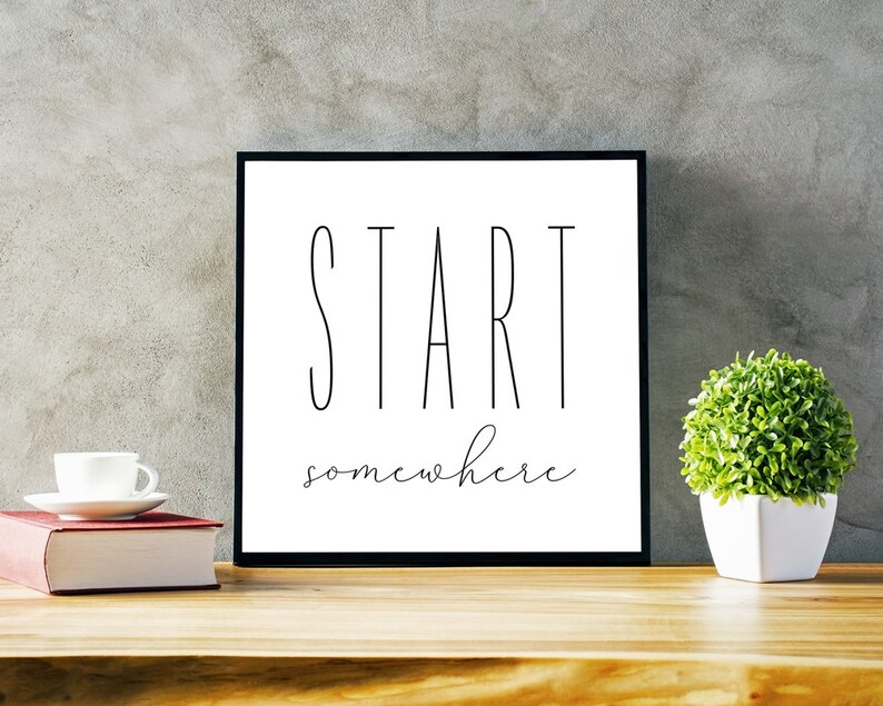 Motivational Poster Inspirational Downloadable Prints | Etsy