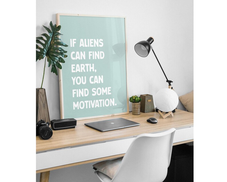 Funny Classroom Poster, Teal Printable Wall Art for High School Decor ...