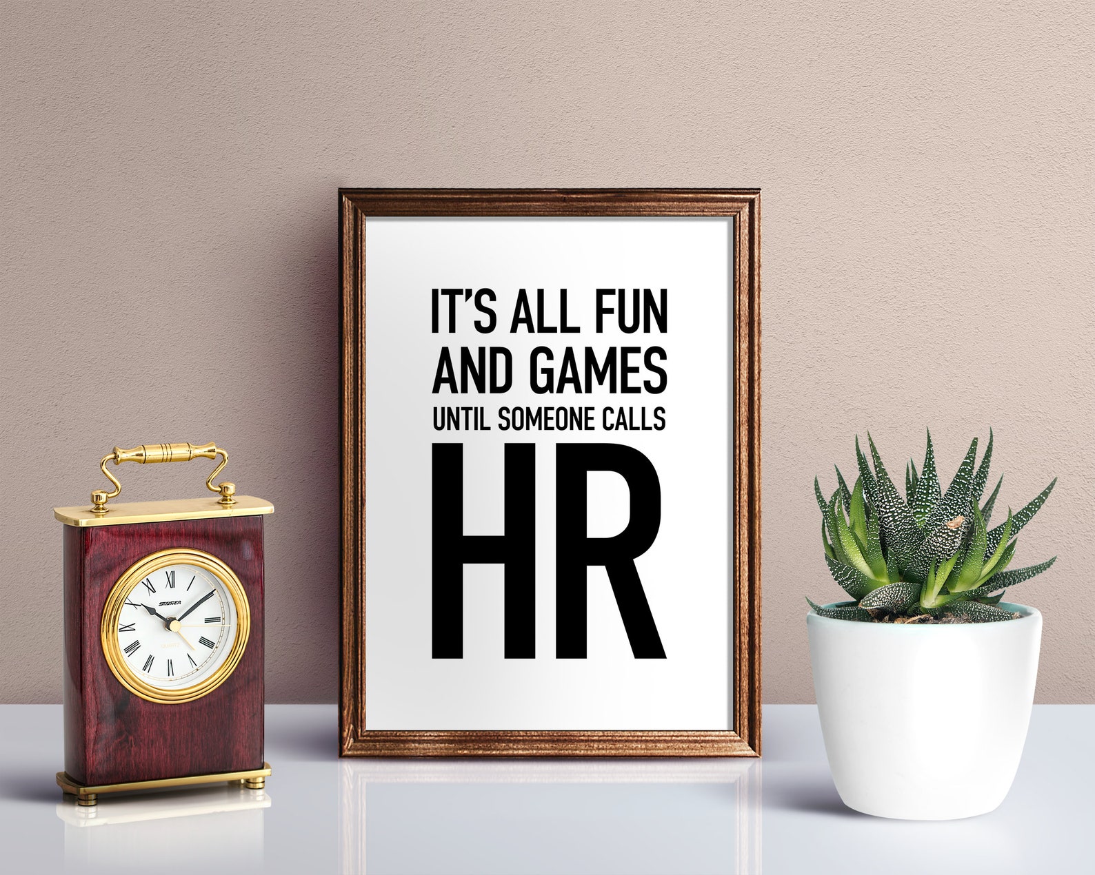 HR Office Decor Set of 6 PRINTABLES Human Resources Wall - Etsy