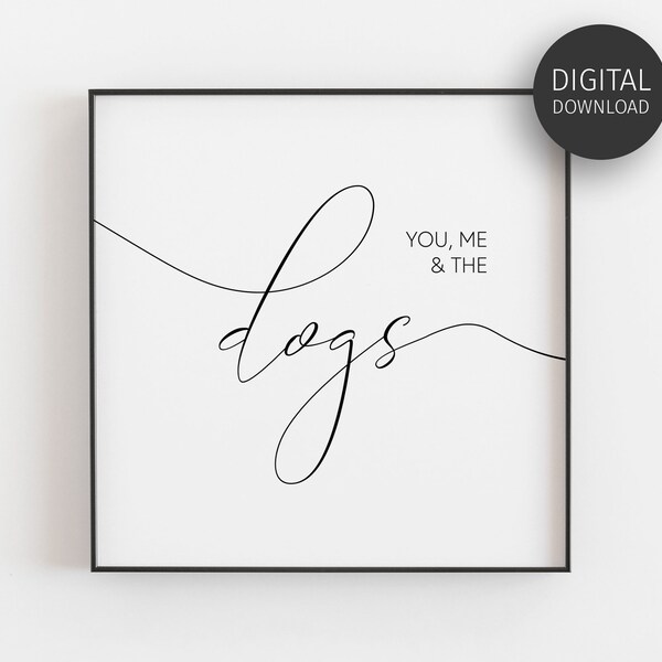 Dogs Quote Print - Etsy